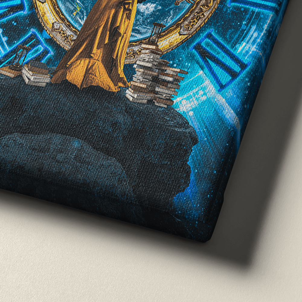 Goddess of Time Canvas & Acrylic Glass Art exclusive at Vivid Wall Decor | Vivid Wall Decor